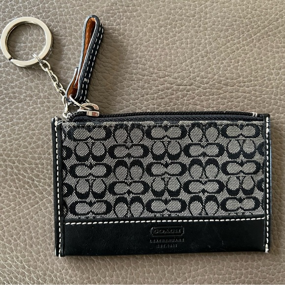 Coach | Bags | Coach Monogram Keychain Wallet | Poshmark